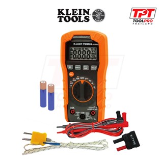Klein Tools มัลติมิเตอร์ดิจิตอล Multimeter Auto-Ranging 600V (MM400 ...