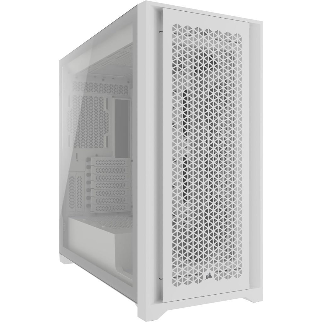 CASE (เคส) CORSAIR 5000D CORE AIRFLOW Tempered Glass Mid-Tower WHITE CC ...