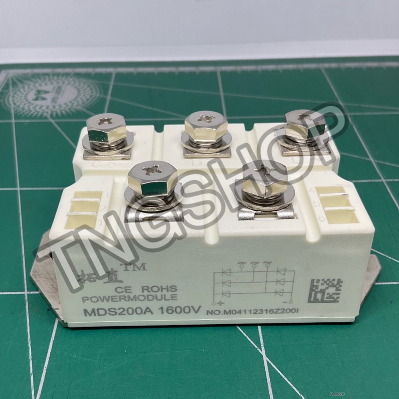MDS200A1600V MDS 200A 1600V วงจรเรียงกระแสสามเฟส ไดโอดบริดจ์ 200A 1600V ...