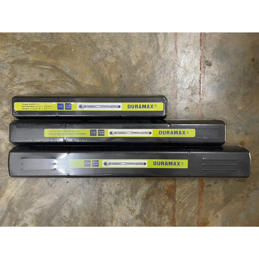 Duramax ประแจปอนด์ ด้ามปอนด์ ด้ามขันปอนด์ ทุกขนาด 150P / 250P/ 300P Torque wrench | Shopee Thailand
