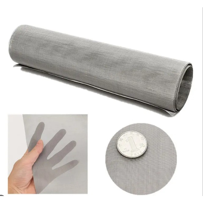 120 Mesh =100 Micron แผ่นกรองสแตนเลส 304 ตะแกรงกรอง Stainless Wire Mesh ...