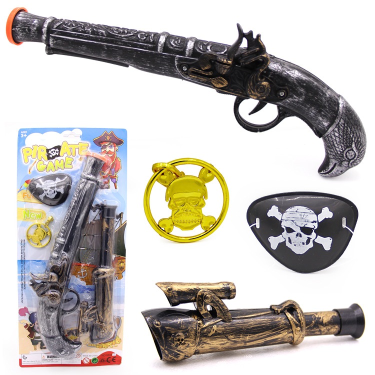 ปืนจำลอง ของเล่นเด็ก อาวุธจำลอง ของเล่นโจรสลัด เซ็ตโจรสลัด ดาบพลาสติก ...