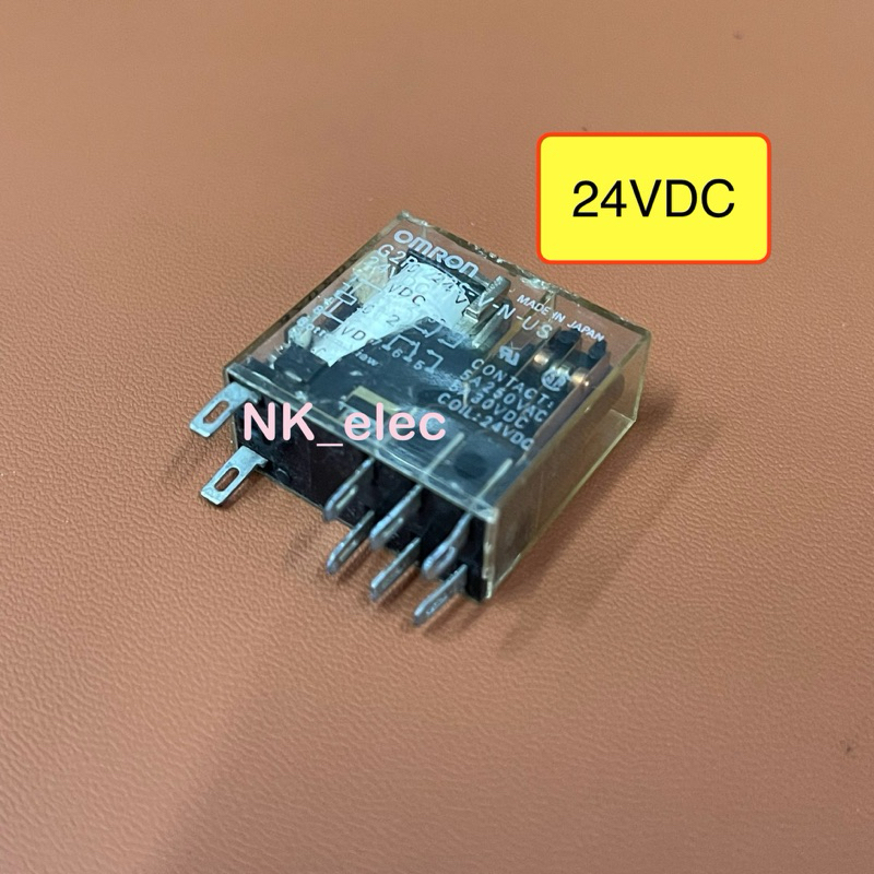 G2R-2-SN รีเรย์ OMRON 8 ขา ไฟ 6VDC 12VDC 24VDC 24VAC 110VAC 220VAC P2RF-08-E ซ็อกเก็ต มีสินค้า ...