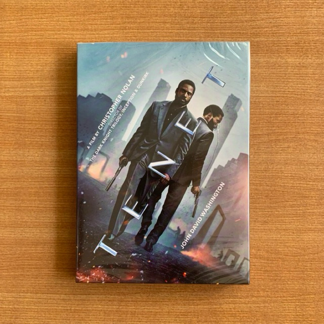 DVD : Tenet (2020) เทเน็ท [มือ 1 ปกสวม] Christopher Nolan / Robert Pattinson / ดีวีดี หนัง แผ่น ...