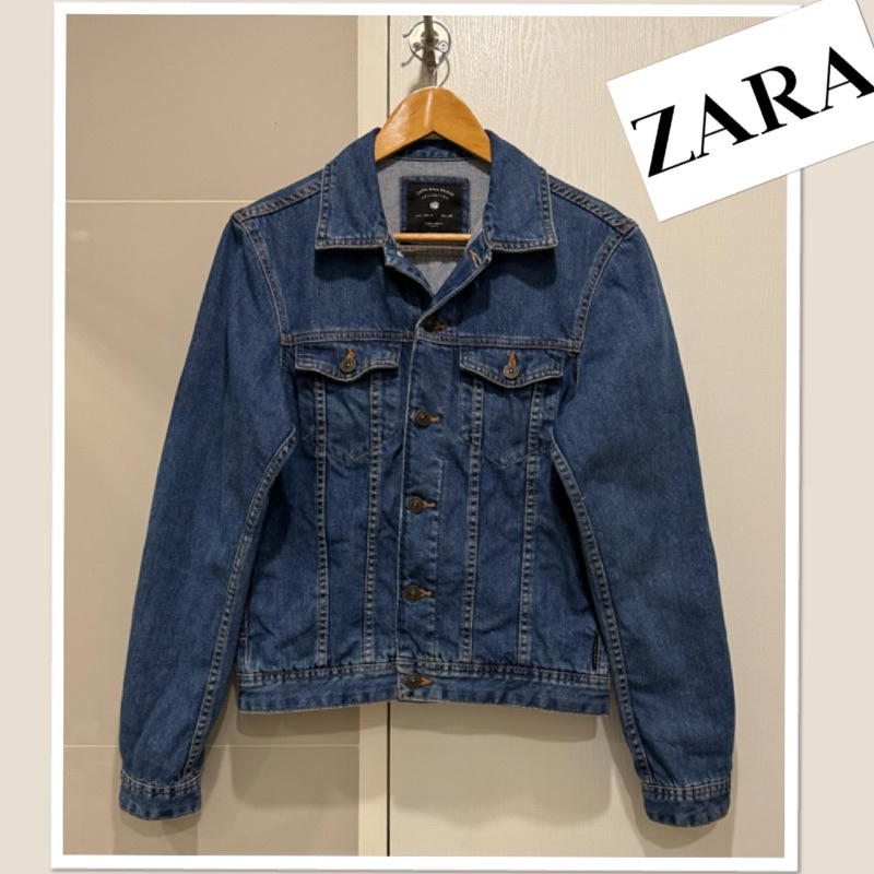 ZARA Man Denim Collection เสื้อแจ็คเก็ตยีนส์_ไซส์ S _ชาย_(อก 38 ...