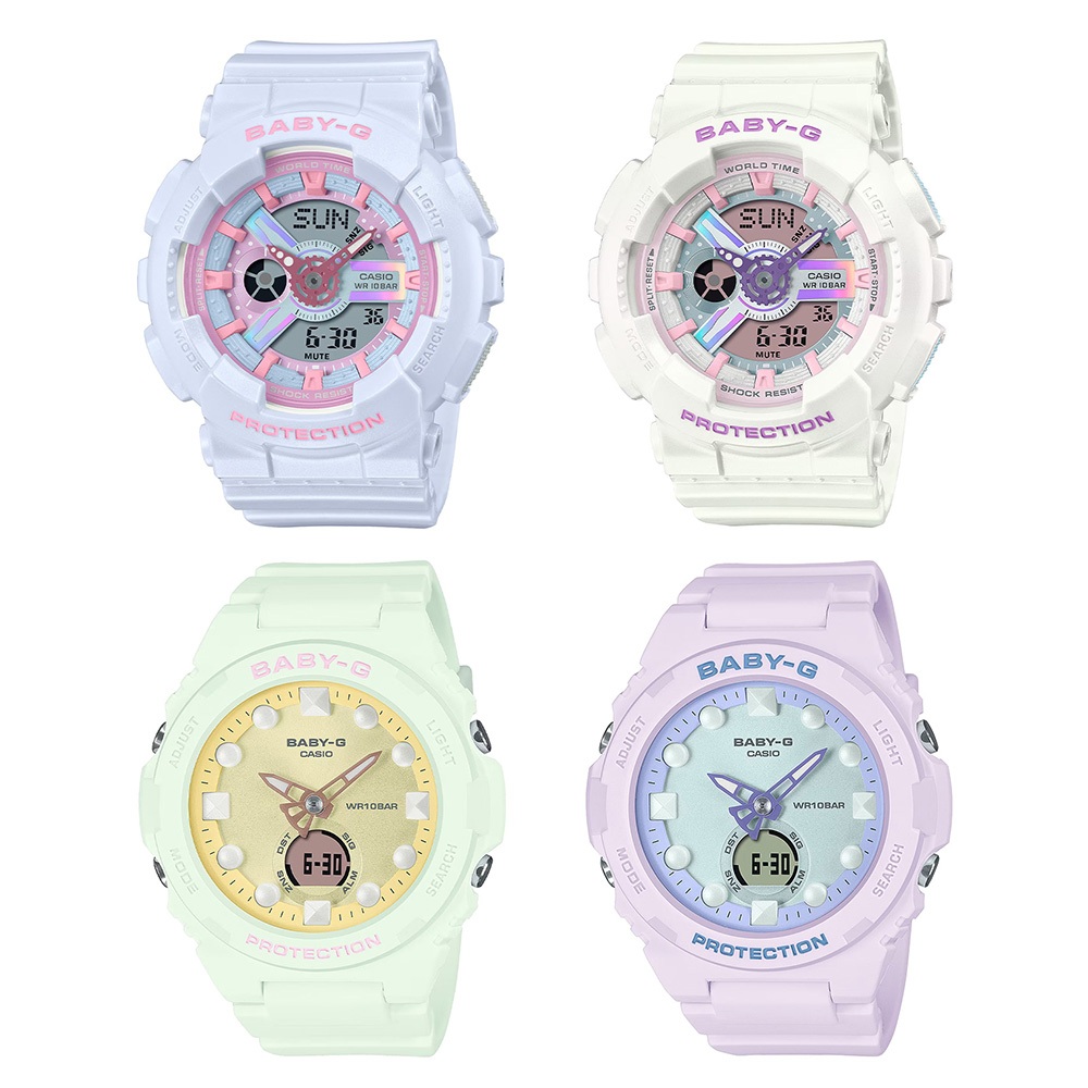Casio Baby-G นาฬิกาข้อมือผู้หญิง สายเรซิน รุ่น BA-110FH-2A,BA-110FH-7A,BGA-320FH-3A,BGA-320FH-4A ...