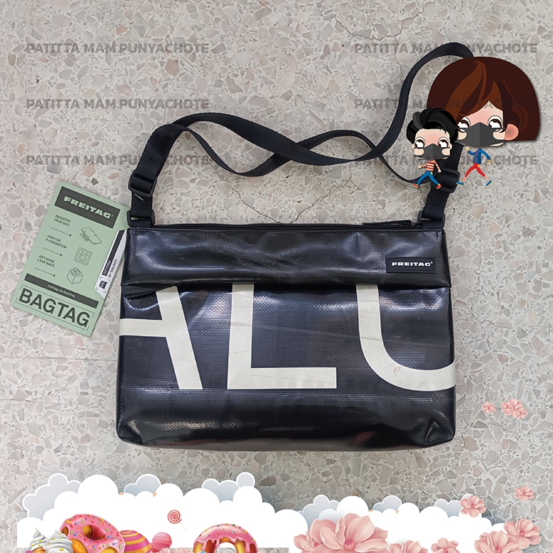 FREITAG F553 LOU BLACK ตัว A L U | Shopee Thailand