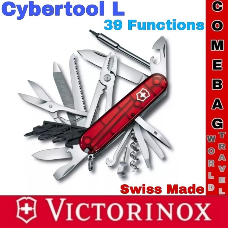 มีดพับVictorinox Cybertool L 39 ฟังก์ชั่น ของแท้ Swiss Made | Shopee ...