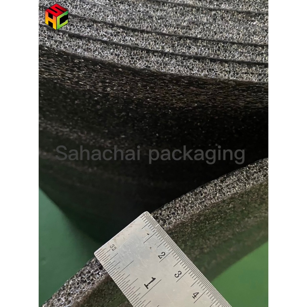 EPE FOAM ANTI อีพีอี โฟม แอดตี้ ( สีดำ ) หนา10MM ROLL 1.00 X 50M ...