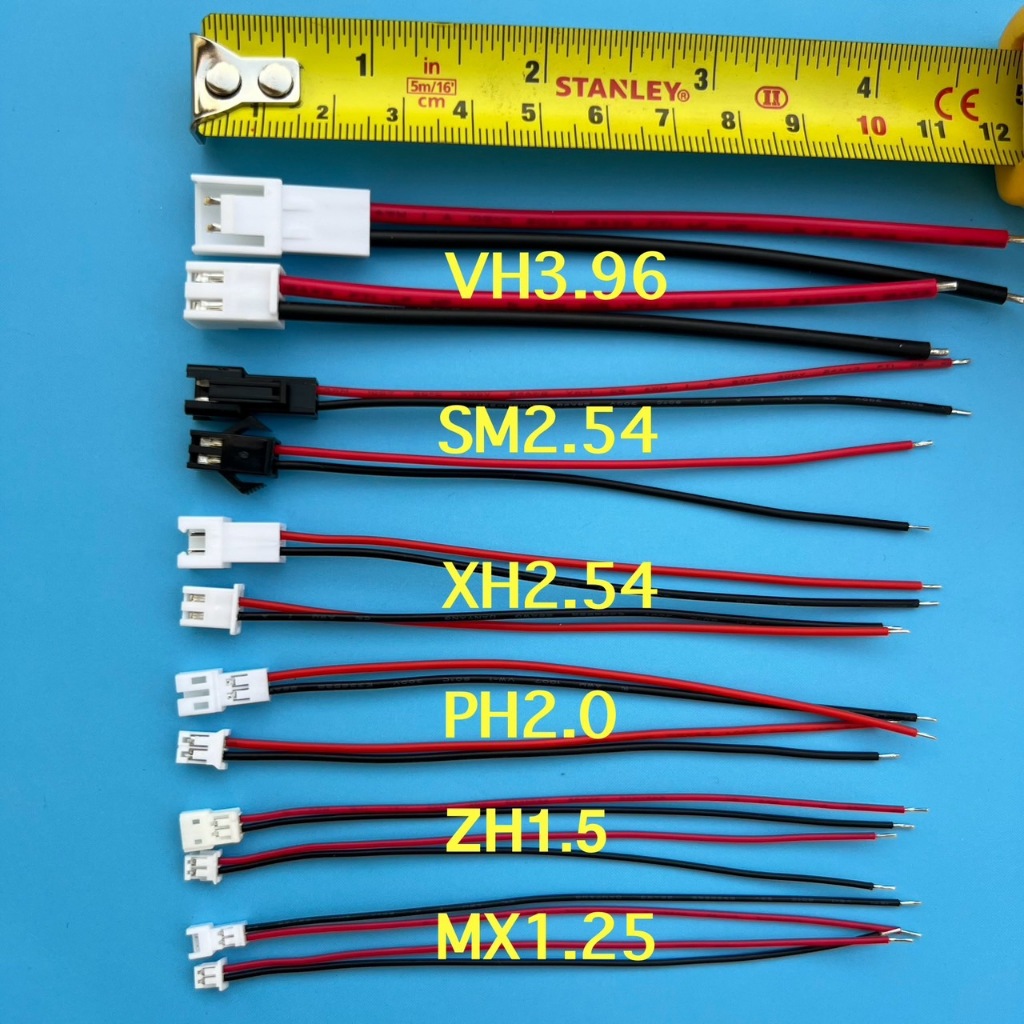 หัวต่อสายไฟ2Pin SH1.0,MX1.25,ZH1.5,PH2.0,MX2.0,XH2.54,SM2.54,VH3.96,JST,Tamiya ตัวผู้หรือตัวเมีย ...