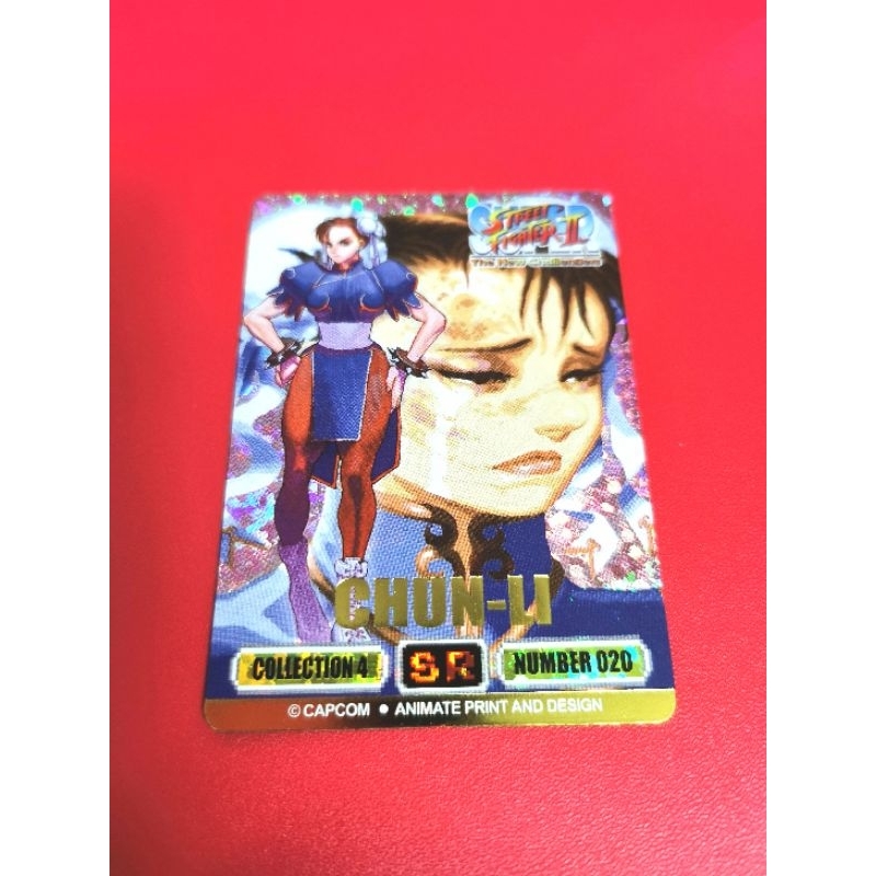 การ์ด Card SR Street fighter สตีท ไฟเตอร์ | Shopee Thailand