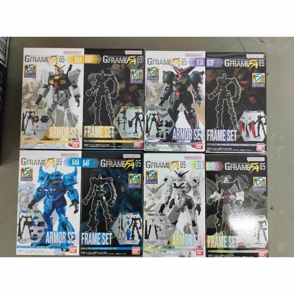 [พร้อมส่ง] Candy toy Mobile Suit Gundam G Frame FA 05 (Set 8) Bandai ...