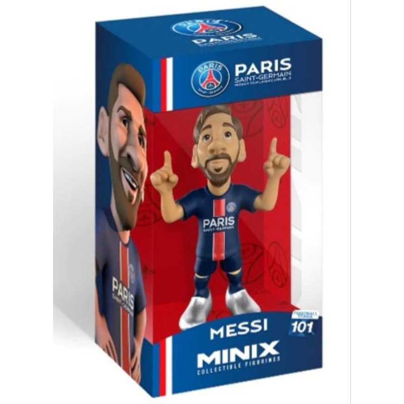[สินค้าพร้อมส่ง] โมเดลนักฟุตบอล Minix Messi PSG (เมสซี่ ทีมปารีส แซ็ง ...
