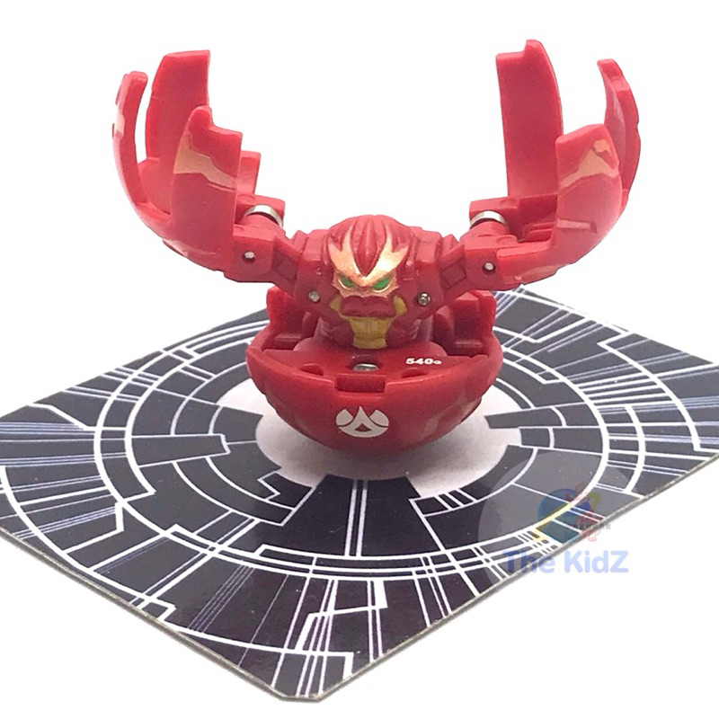 บาคุกัน Bakugan Battle Brawlers B2 Pyrus Fear Ripper (Shredder) VHTF ...