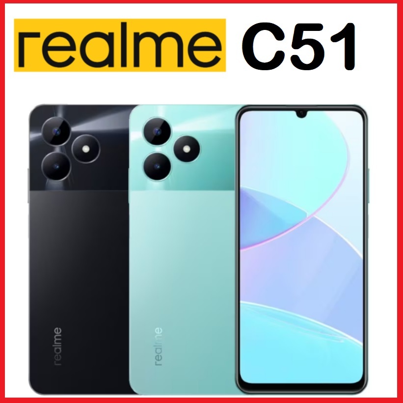 Realme C51 Ram 4/64GB & 4/128GB รองรับชาร์จไว ประกันศูนย์ 1ปี | Shopee ...