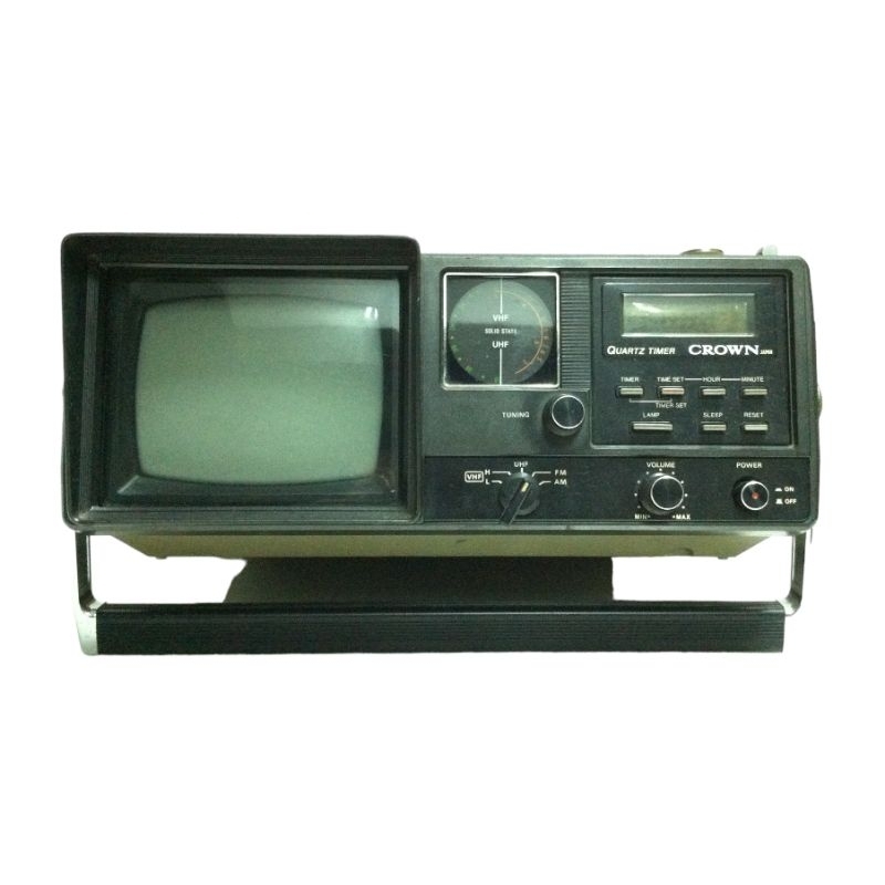 Crown Radio Coporation ( Made in Japan )ทีวี พร้อม วิทยุ AM/ FM ...