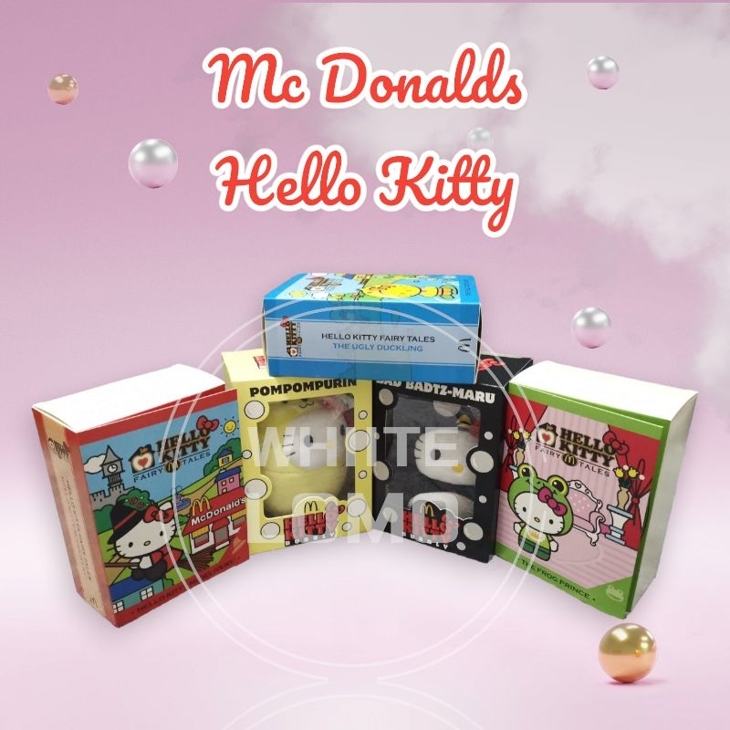 Mc Donalds Hello Kitty ตุ๊กตาคิตตี้แมคโดนัลด์ | Shopee Thailand