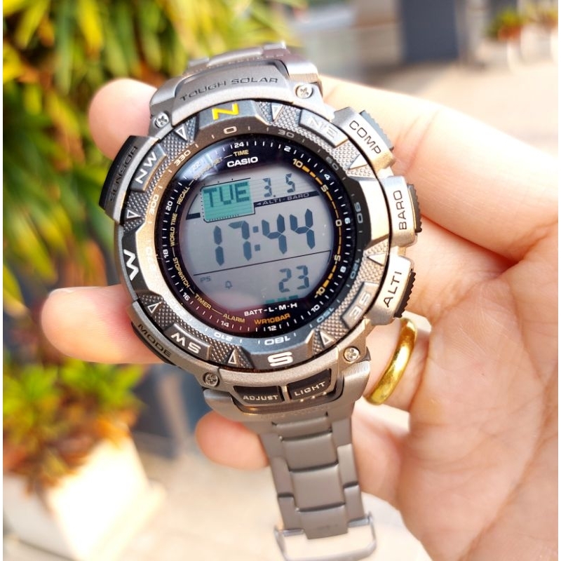 Protrek PRG-240T-7 สายTitanium มือ2 | Shopee Thailand