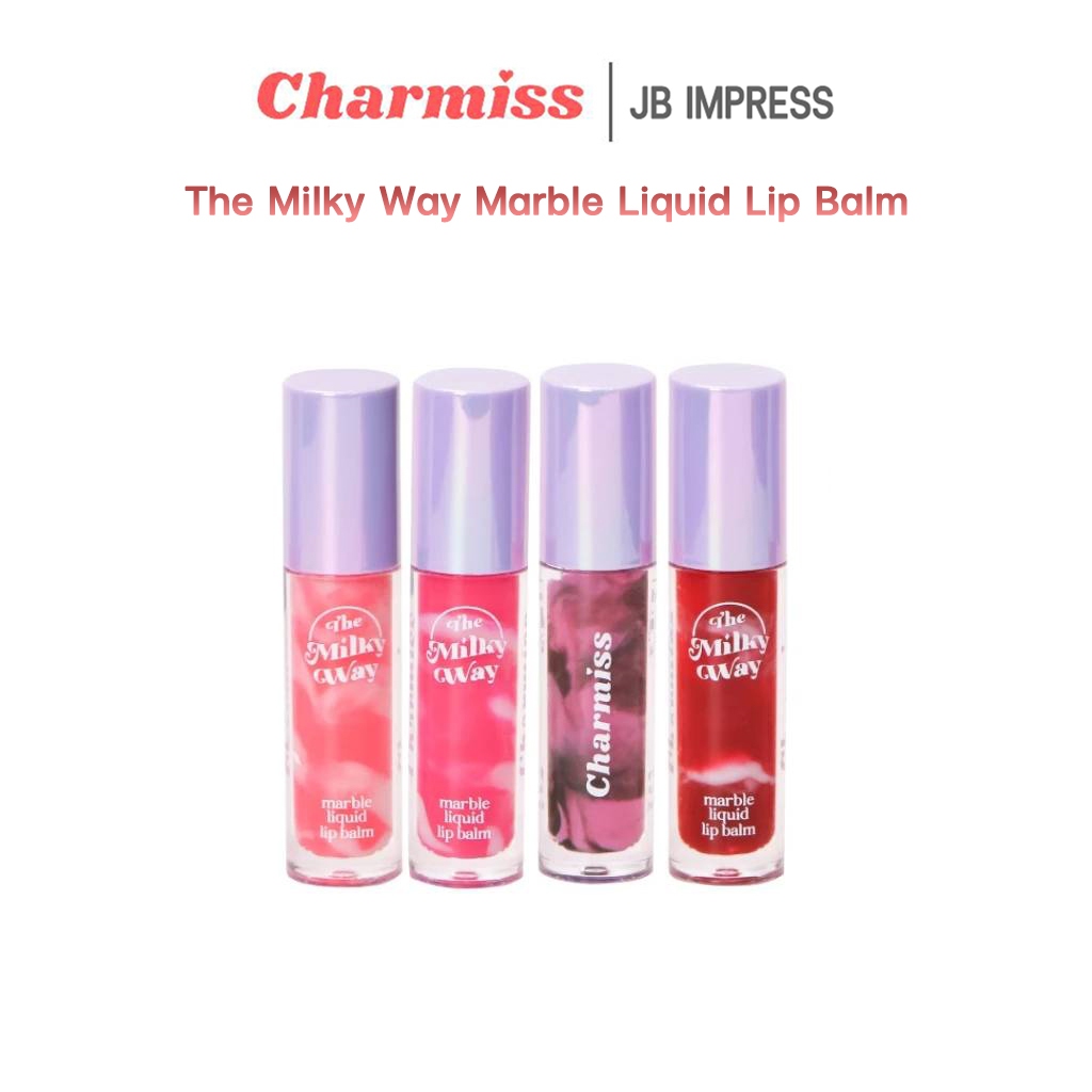 Charmiss The Milky Way Marble Liquid Lip Balm ลิปบาล์มบำรุง สัมผัสความ ...