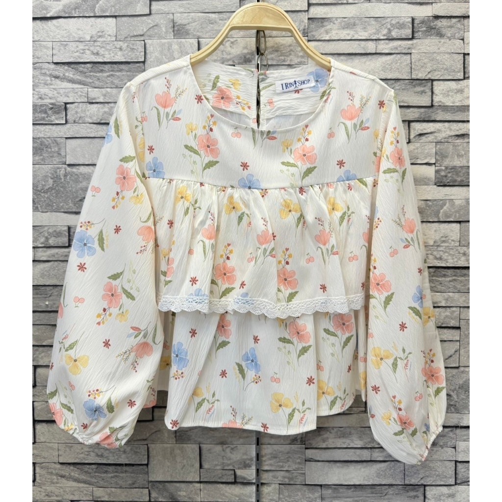 ป้าย IRIN SHOP เสื้อผ้าครัชพิม์ลาย | Shopee Thailand