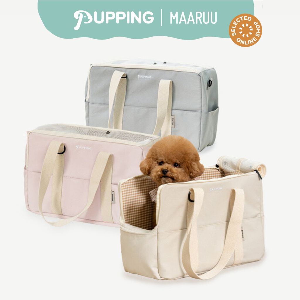 Pupping Pet Carrier กระเป๋าใส่สัตว์เลี้ยง แบรนด์Pupping นำเข้าจากเกาหลี ...