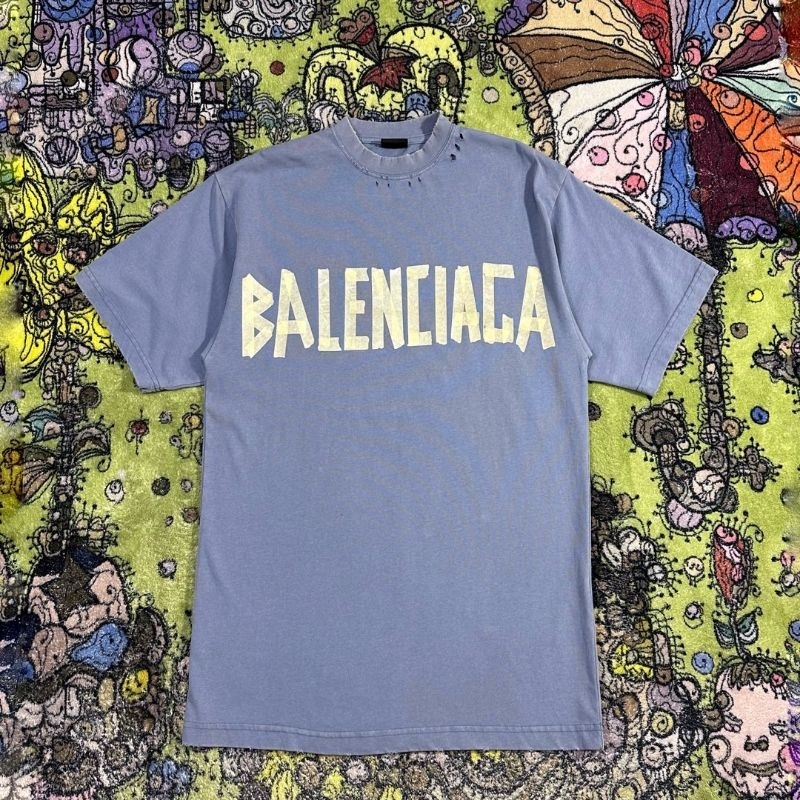 【lemon】เสื้อยืด Balenciaga BB 24SS รูปภาพจริง งานสูงสุด เกรด original แท้ 99% | Shopee Thailand