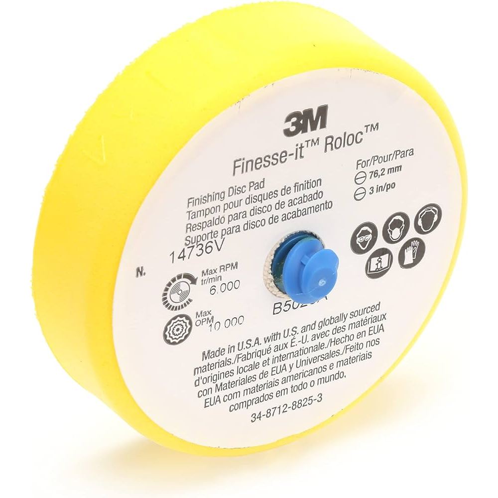 3M PN 14736V แป้นโฟมจับขนแกะ ขนาด 3" (แพ็ค 1 ชิ้น) | Shopee Thailand