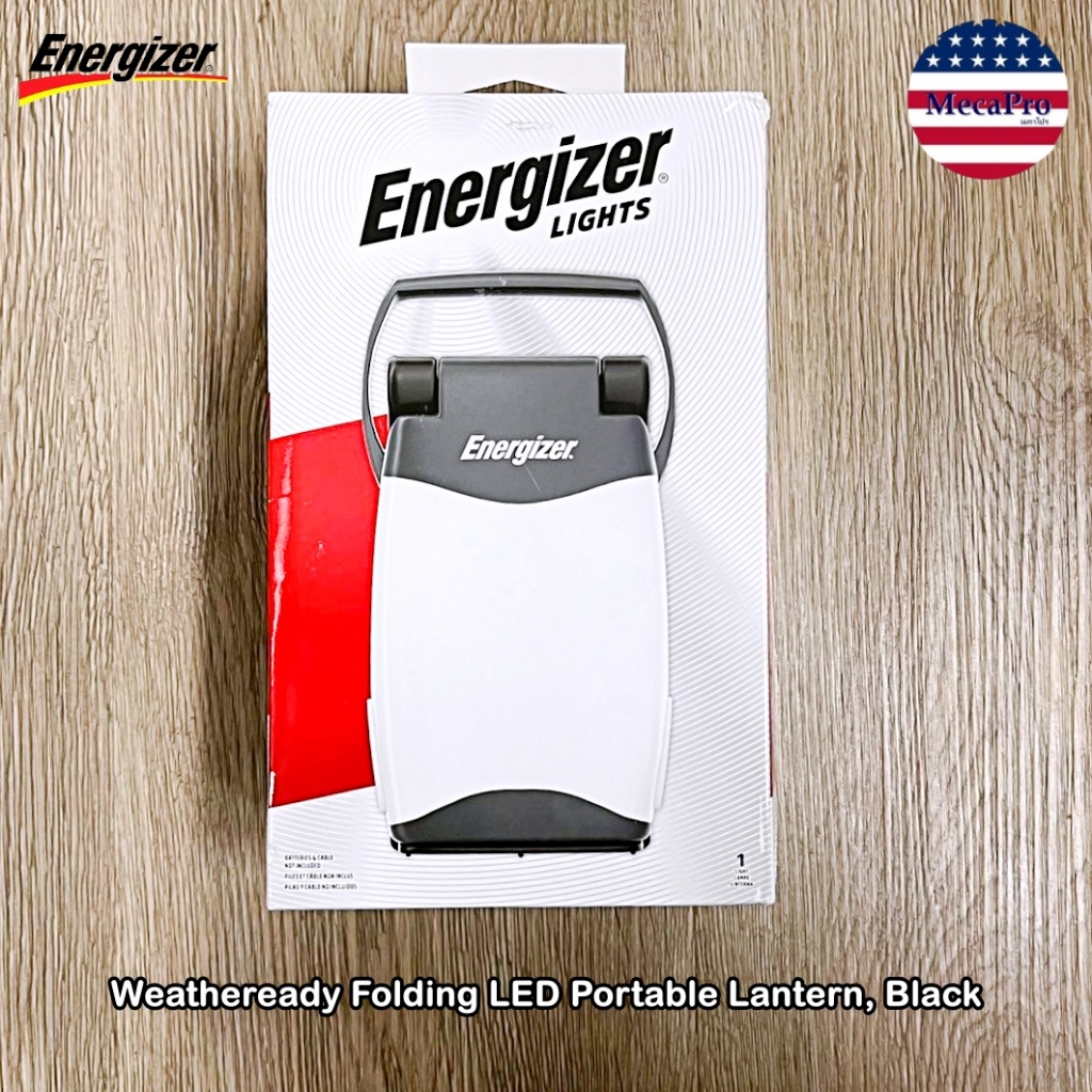 Energizer® Weatheready Folding LED Portable Lantern 500 Lumens, Black ...