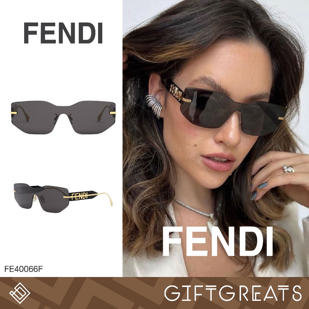 แว่นกันแดด Fendi รุ่น FE40066U Sunglasses | Shopee Thailand