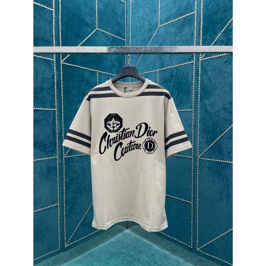 เสื้อยืด DIOR 24SS 1:1 47 งานสูงสุด รูปถ่ายตัวจริง เทียบแท้ 99% จัดส่งฟรี แท้ 99 % | Shopee Thailand