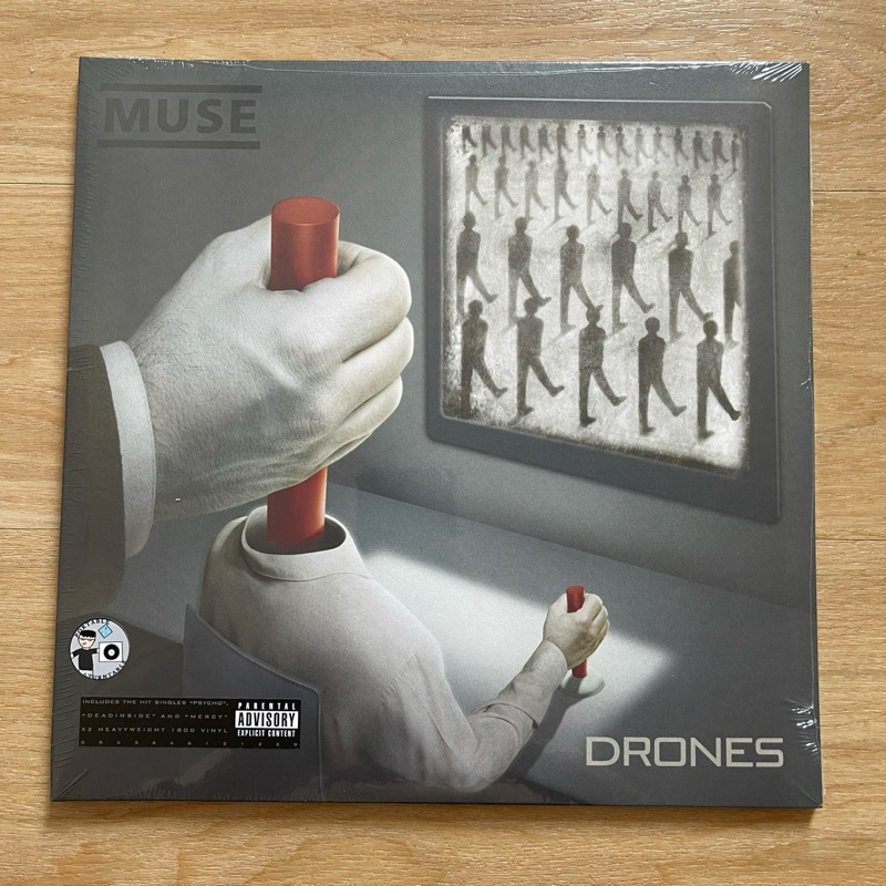 แผ่นเสียง Muse - Drones 2 x Vinyl, LP, Album มือหนึ่ง ซีล | Shopee Thailand