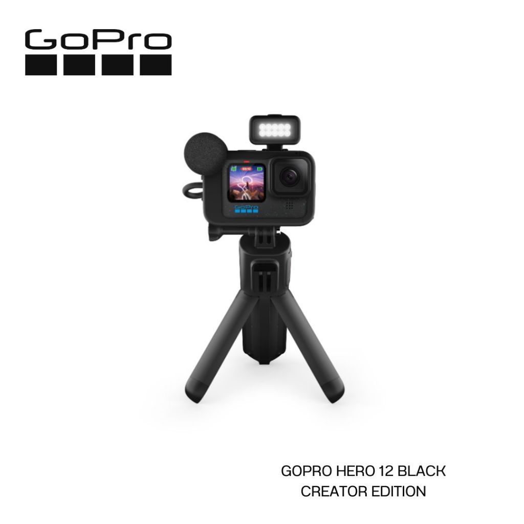 [GOPRO] GoPro HERO12 Black Creator Edition กล้องสายคอนเทนต์ | Shopee ...