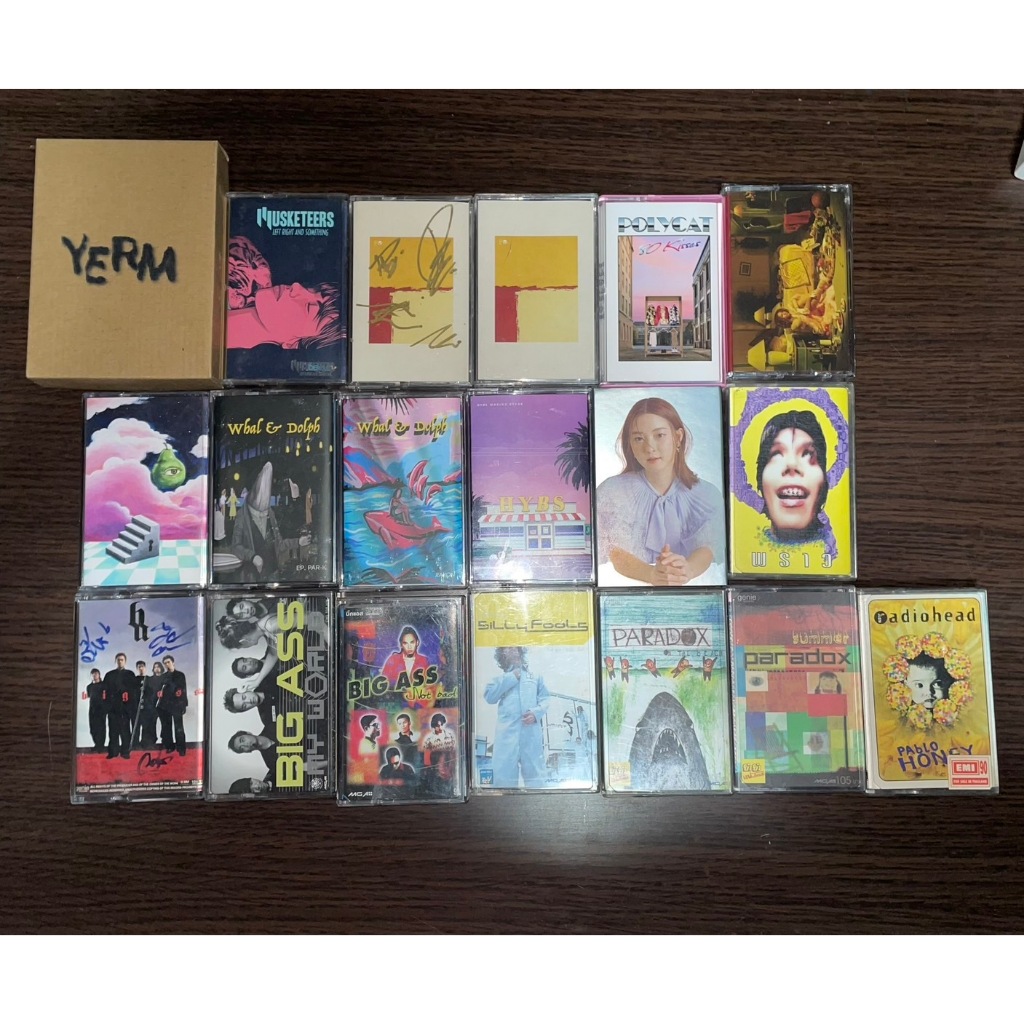 เทปเพลงไทย สากล เทปคาสเซ็ท cassette tape: Blackbeans, paradox, silly ...