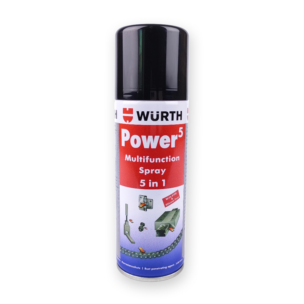 สเปรย์ป้องกันสนิม WURTH POWER5 Multifunction Spray 5 in 1 ขจัดสนิม ...