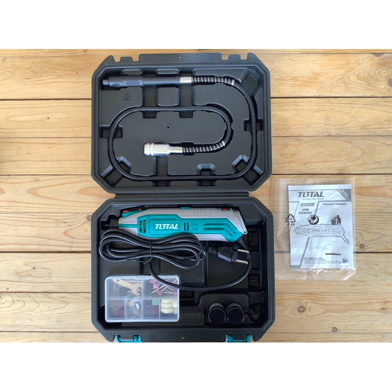 TOTAL เครื่องเจียรสายอ่อน รุ่น TG513326 130Watt (Mini Grinder) | Shopee ...