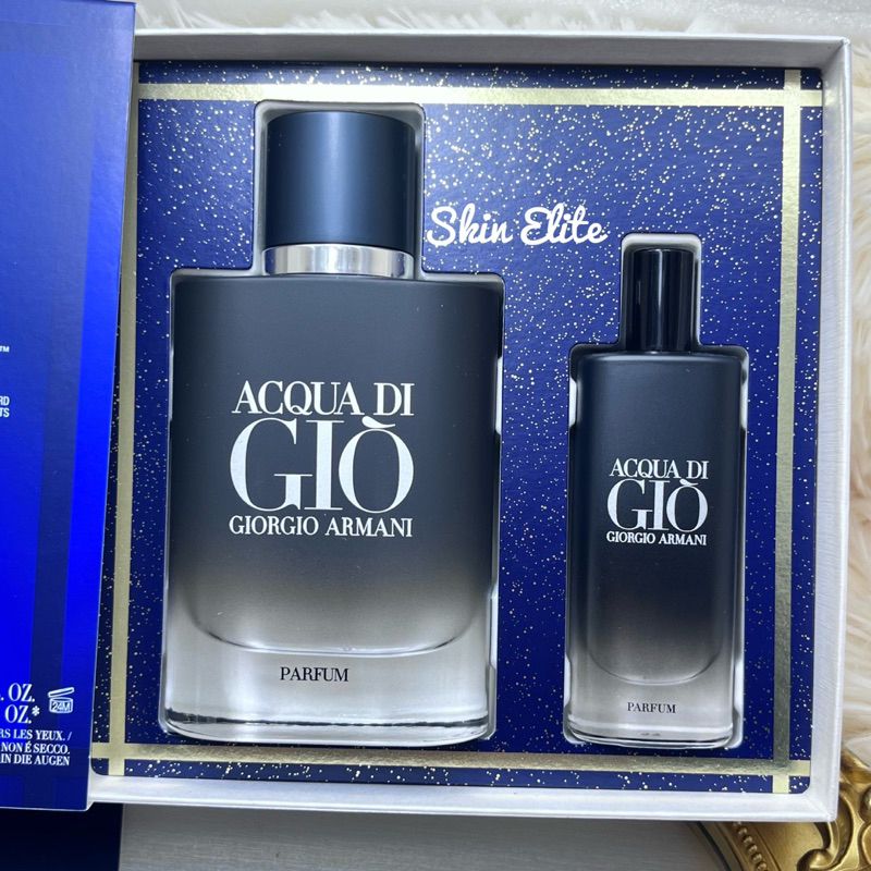 GIORGIO ARMANI ชุดเซ็ตน้ำหอมผู้ชาย ADGH PARFUM HOLIDAY SET 2023 ...