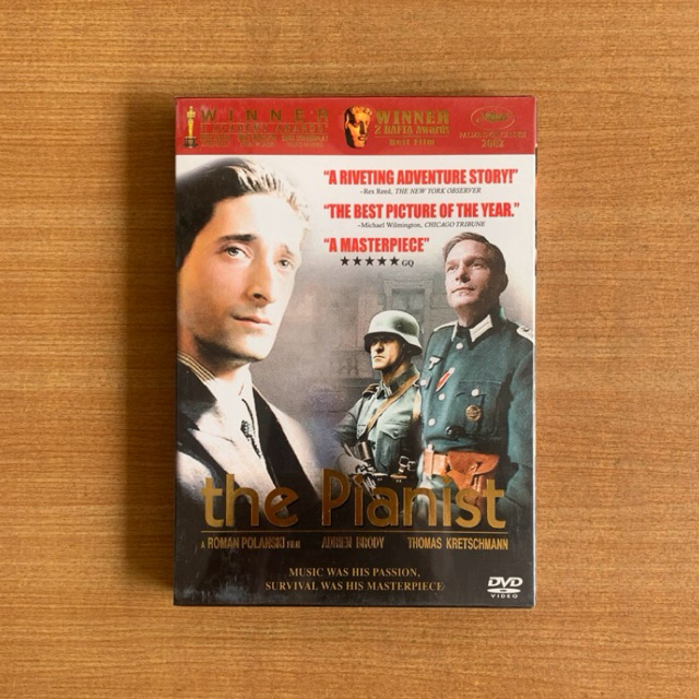 DVD : The Pianist (2002) สงคราม ความหวัง บัลลังก์ เกียรติยศ [มือ 1 ปก ...