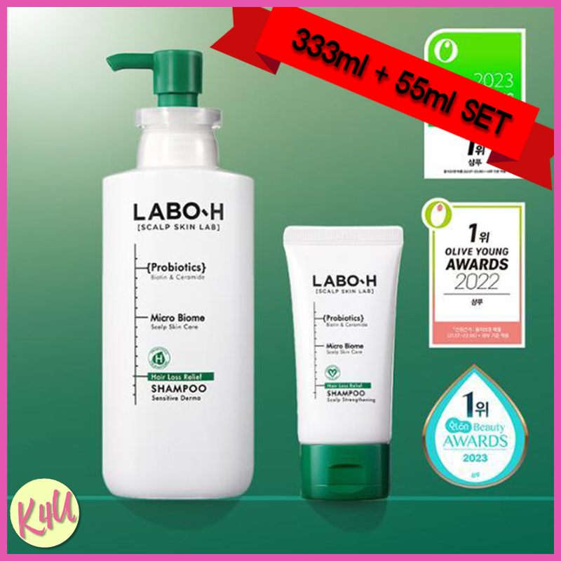 LABO-H Hair Loss Relief Scalp Strengthning Shampoo แชมพูลดผมร่วง แชมพู ...