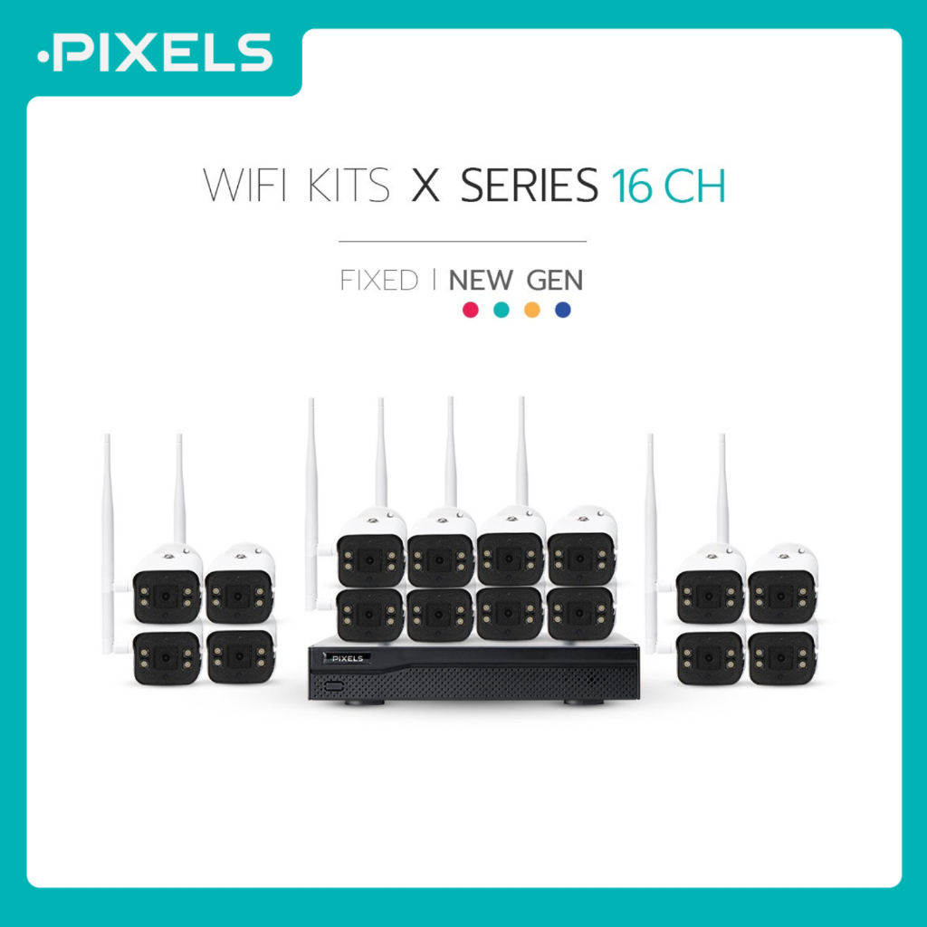 Wi-Fi KITS X SERIES NEW GEN FIXED 16 CH เจ้าแรกในไทย กล้องวงจรปิดไร้สาย ...