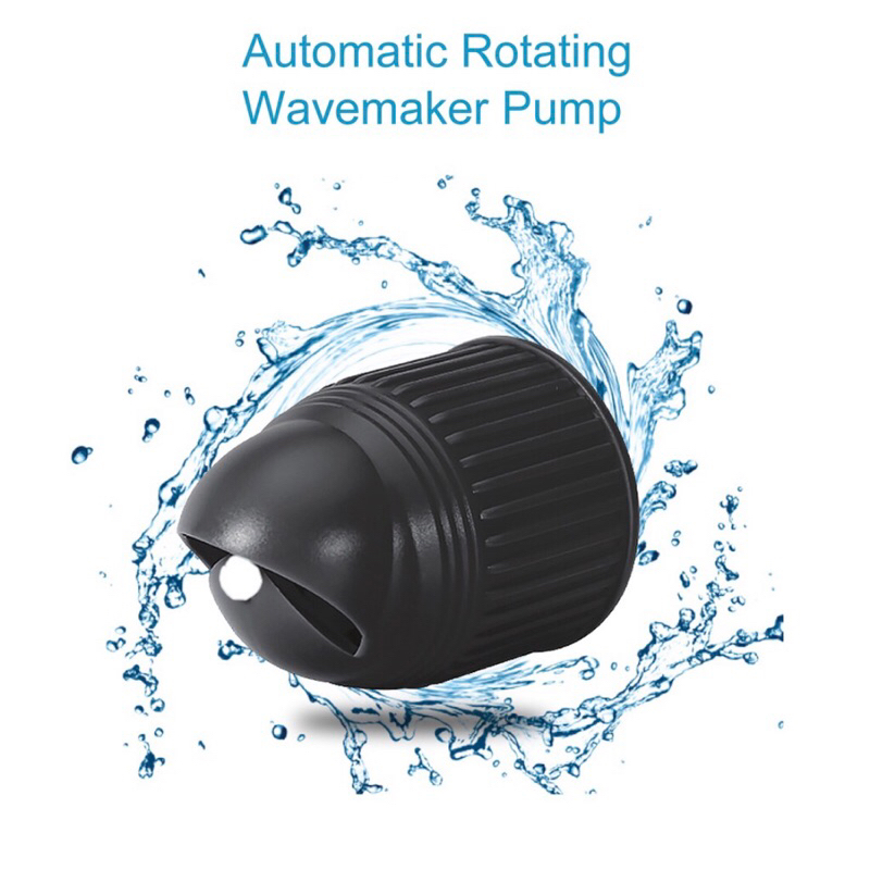 ราคาดีที่สุด หัวช่วยโฟลน้ำอัตโนมัติ 360 องศา Automatic Rotating Wavemaker Pump ช่วยเพิ่มการ ...