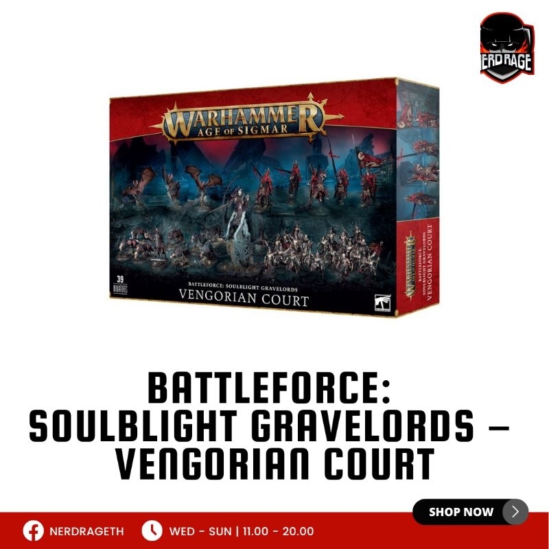 [Games Workshop] [Warhammer Age of Sigmar] [Soulblight Gravelords] Battleforce Soulblight ...