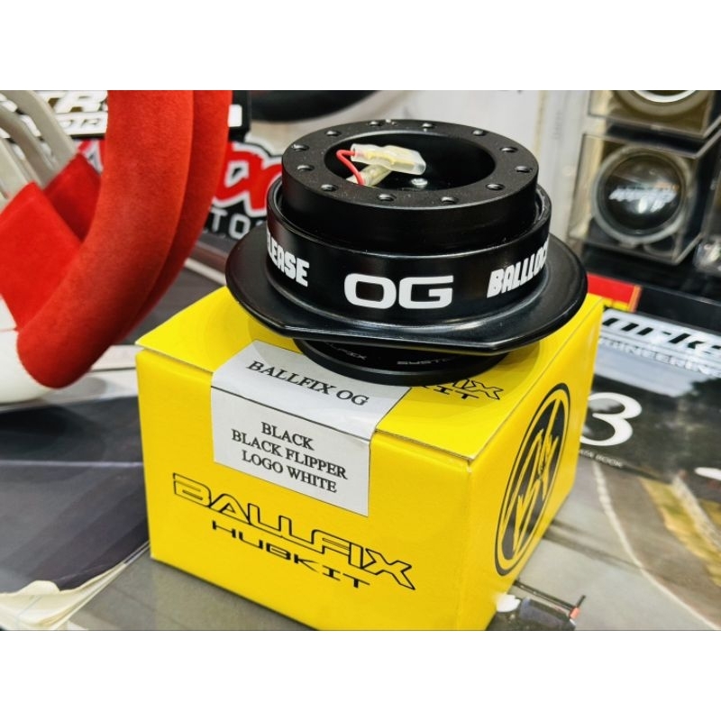 คอถอด แท้ คอพวงมาลัย Quick Release มี FLIPPER BALL FIX OG RASTA STYLE ...