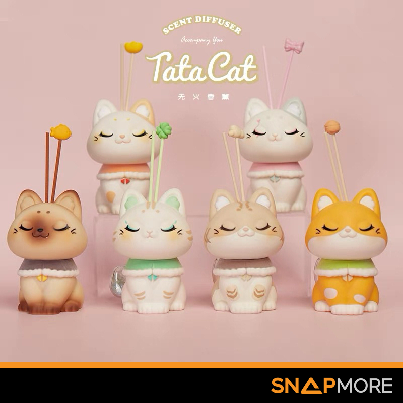 โมเดลก้านน้ำหอม Tata Cat Aromatherapy กล่องสุ่ม ลุ้น SECRET | Shopee ...