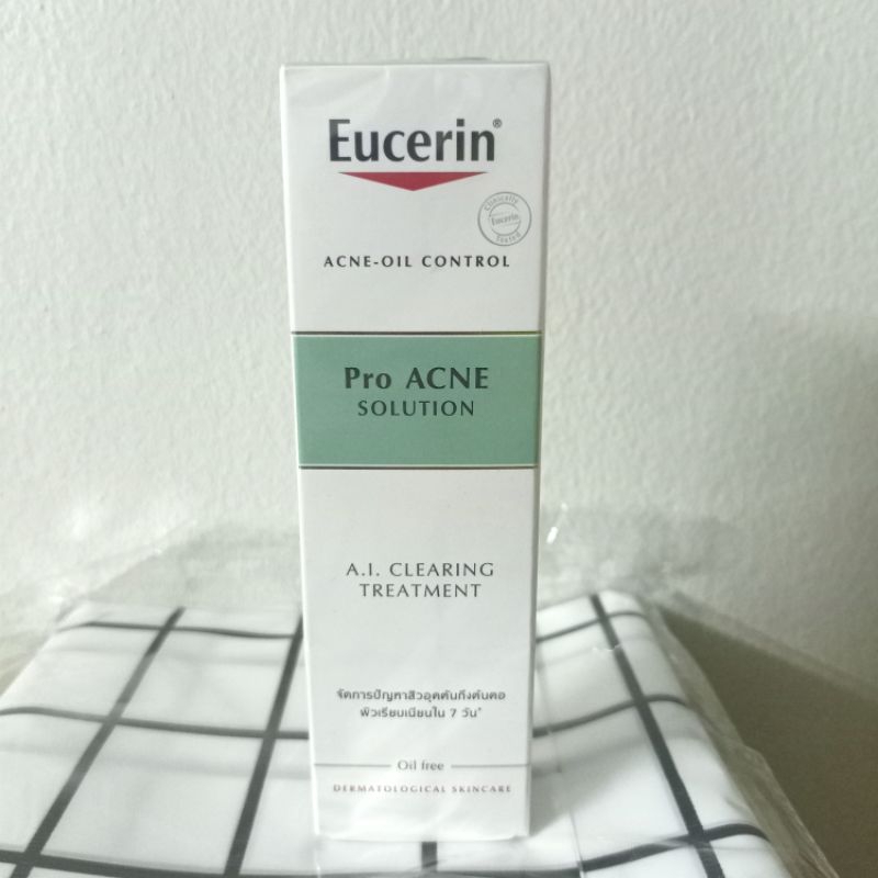 Exp6/24 Eucerin pro acne solution A.I. clearing treatment 40Ml | Shopee ...