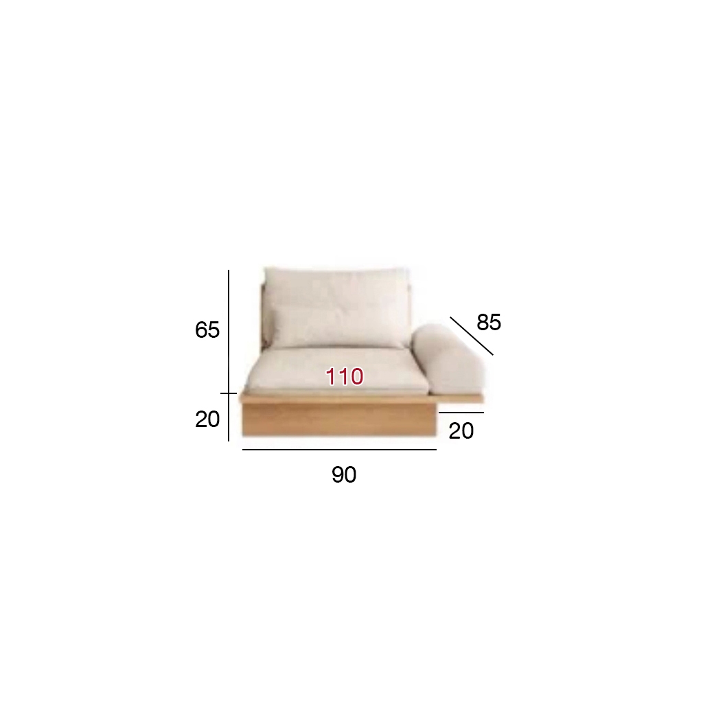 DUDEE โซฟานั่งพื้น รุ่น SF-64 สไตล์ญี่ปุ่น นุ่มนั่งสบาย มีหลายขนาดให้เลือก (ติดตั้งฟรี) **อ่าน ...