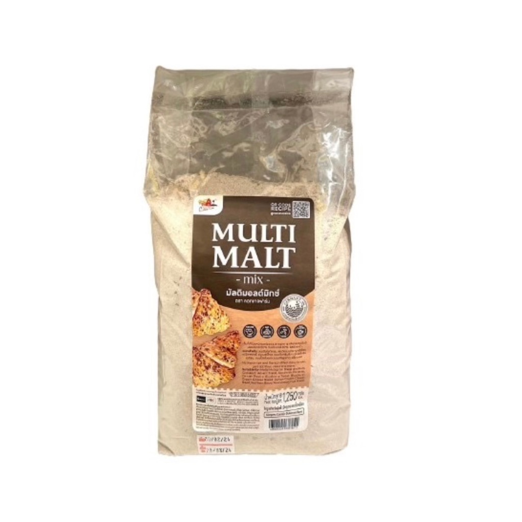 แป้งมัลติมอลต์ Multi Malt Mix Flour 1250g. ตราคอทเทจฟาร์ม หยกออนไลน์ ...