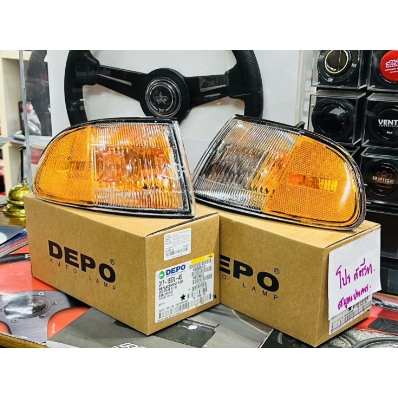 ไฟหน้า Depo Auto Lamp Headlight สำหรับ Honda Civic EG 3Dor ซีวิค อีจี ...