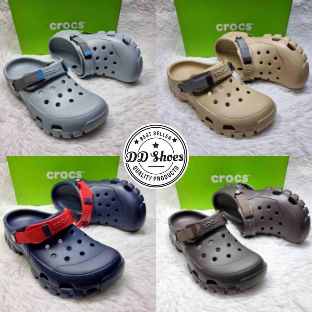 Crocs Tank Clog รองเท้าแตะสวมผู้ชาย น้ำหนักเบาพืนนีมใส่สบาย สวยทันสมัย ...
