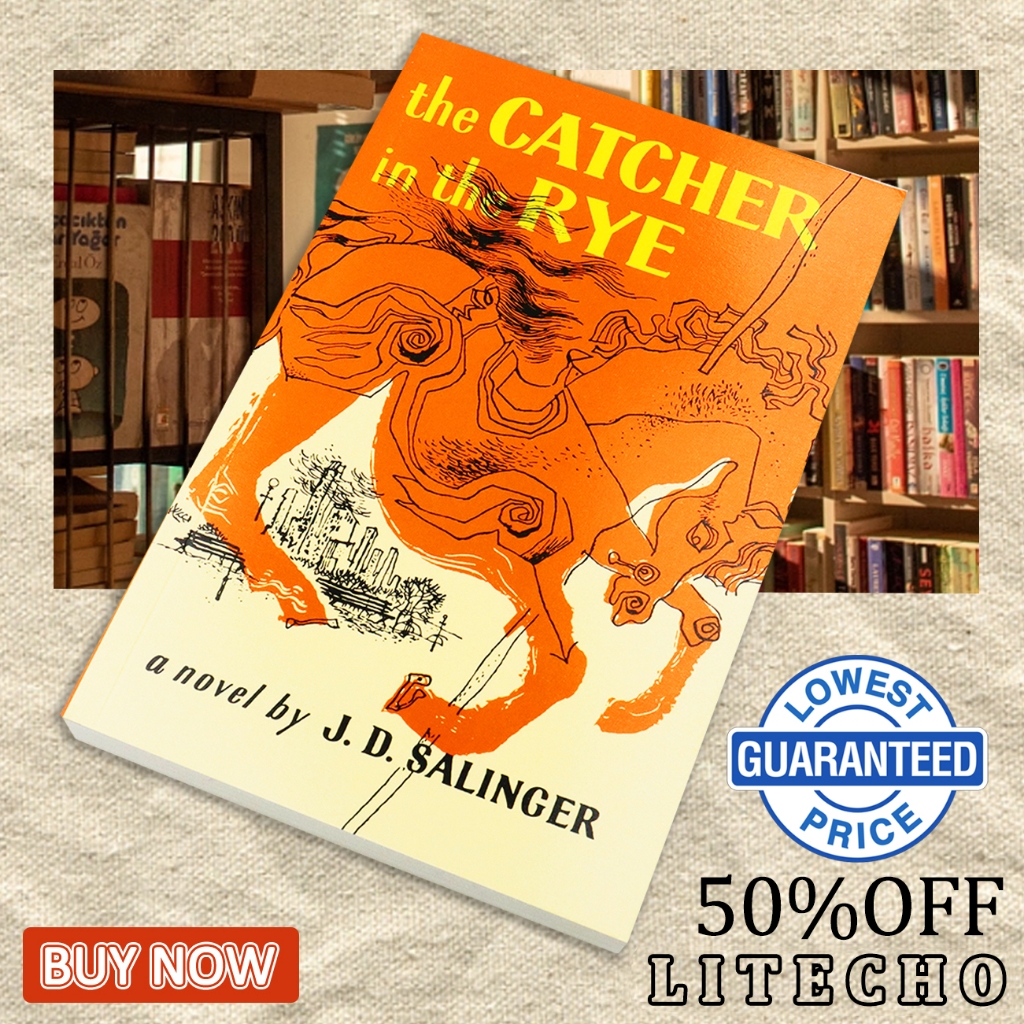【English Book】The Catcher in the Rye by J. D.Salinger Youth Classical ...