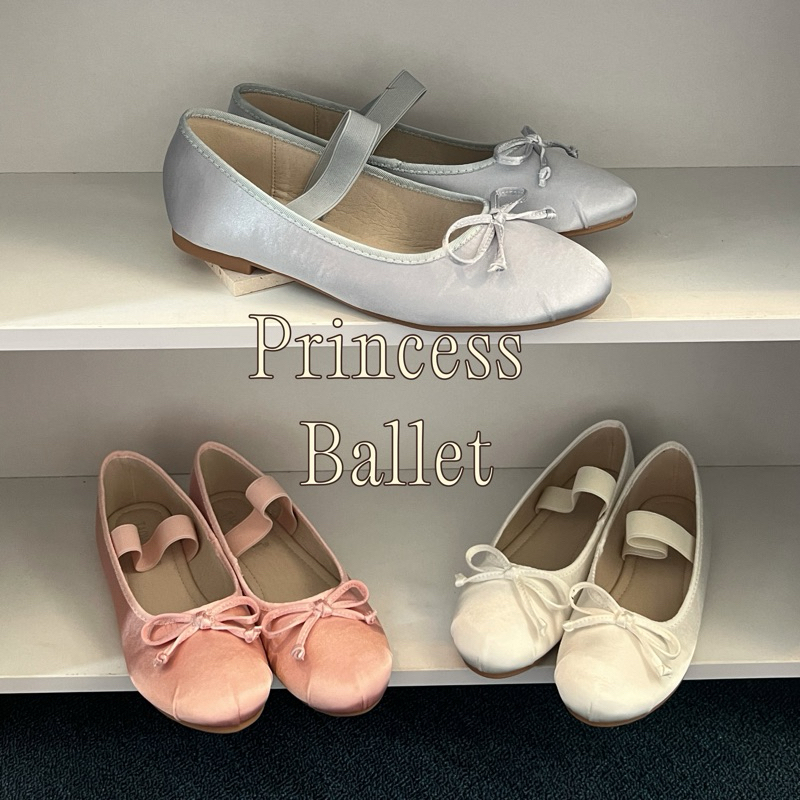 (พร้อมส่ง) Princess Ballet Shoes | รองเท้าบัลเลต์ มีไซส์ 35-43 | Shopee ...
